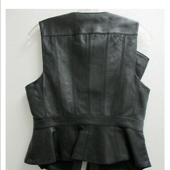 BCBGMaxAzria | Other | Fall Salenwt Bcbg Leather Vest | Poshmark